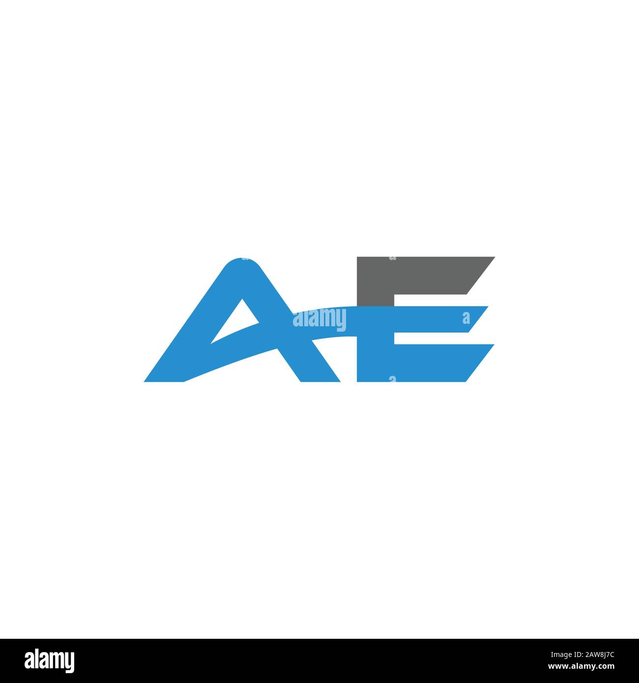 Ae letter logo hi-res stock photography and images - Alamy