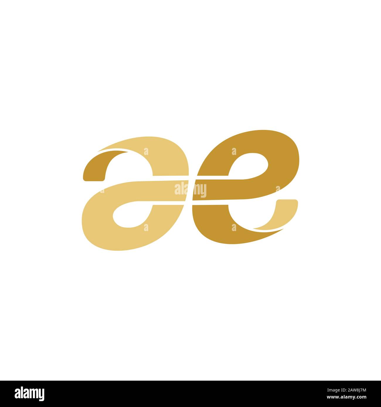 initial letter ae or ea logo vector design Stock Vector Image & Art - Alamy