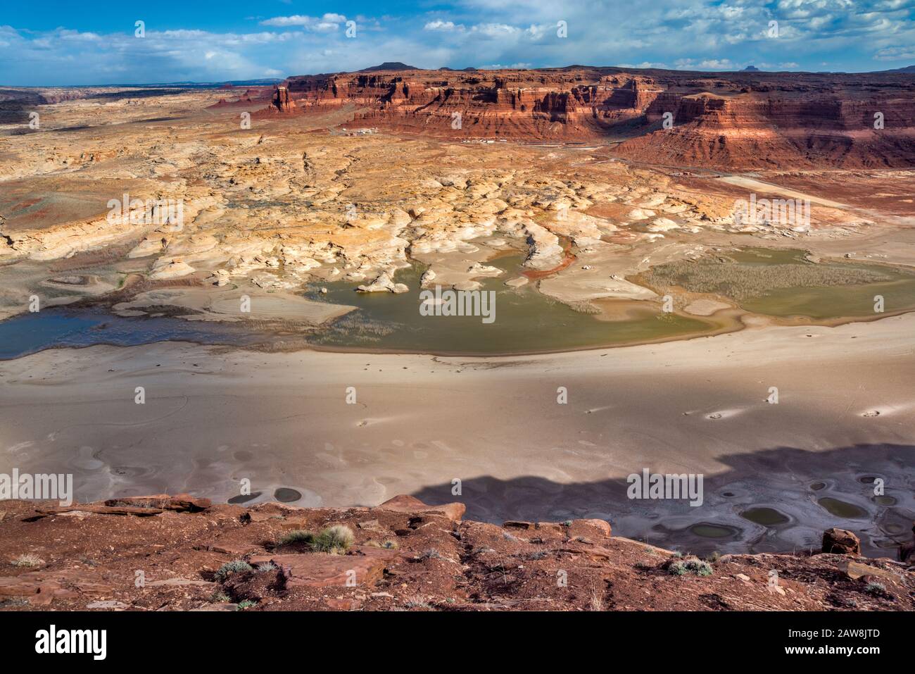 Colorado River near Hite Marina, closed due to Lake Powell low water ...