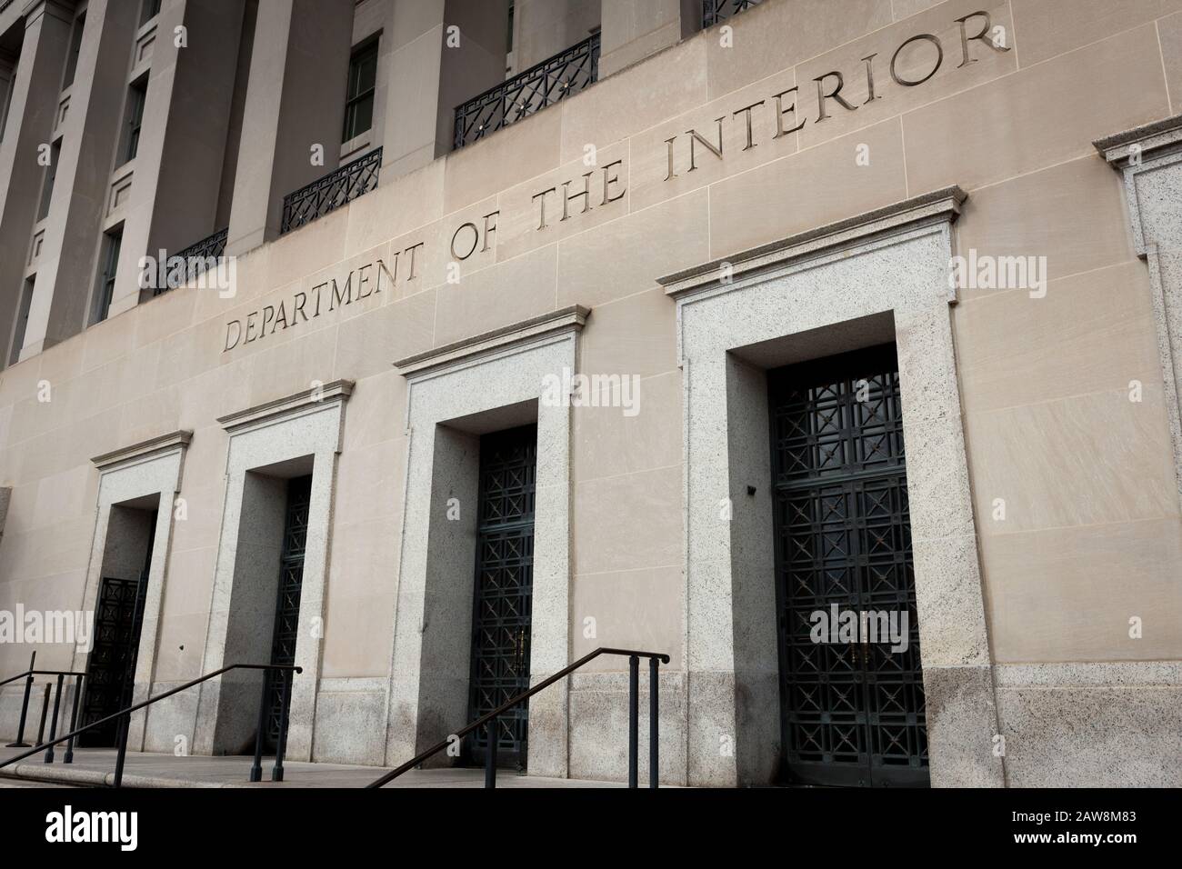 Interior department building dc hi-res stock photography and images - Alamy