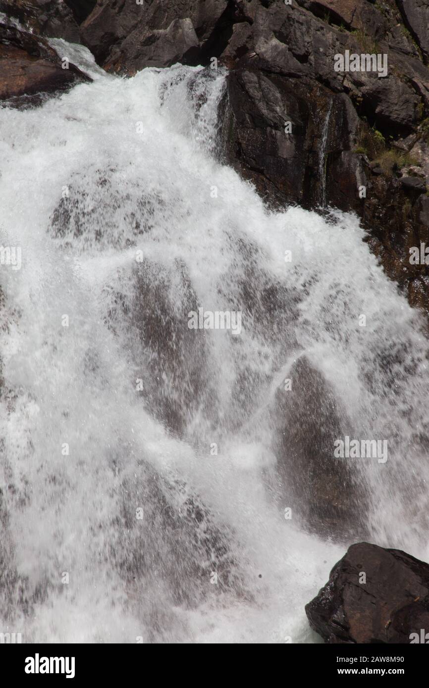 Waterfall over rocks hi-res stock photography and images - Alamy