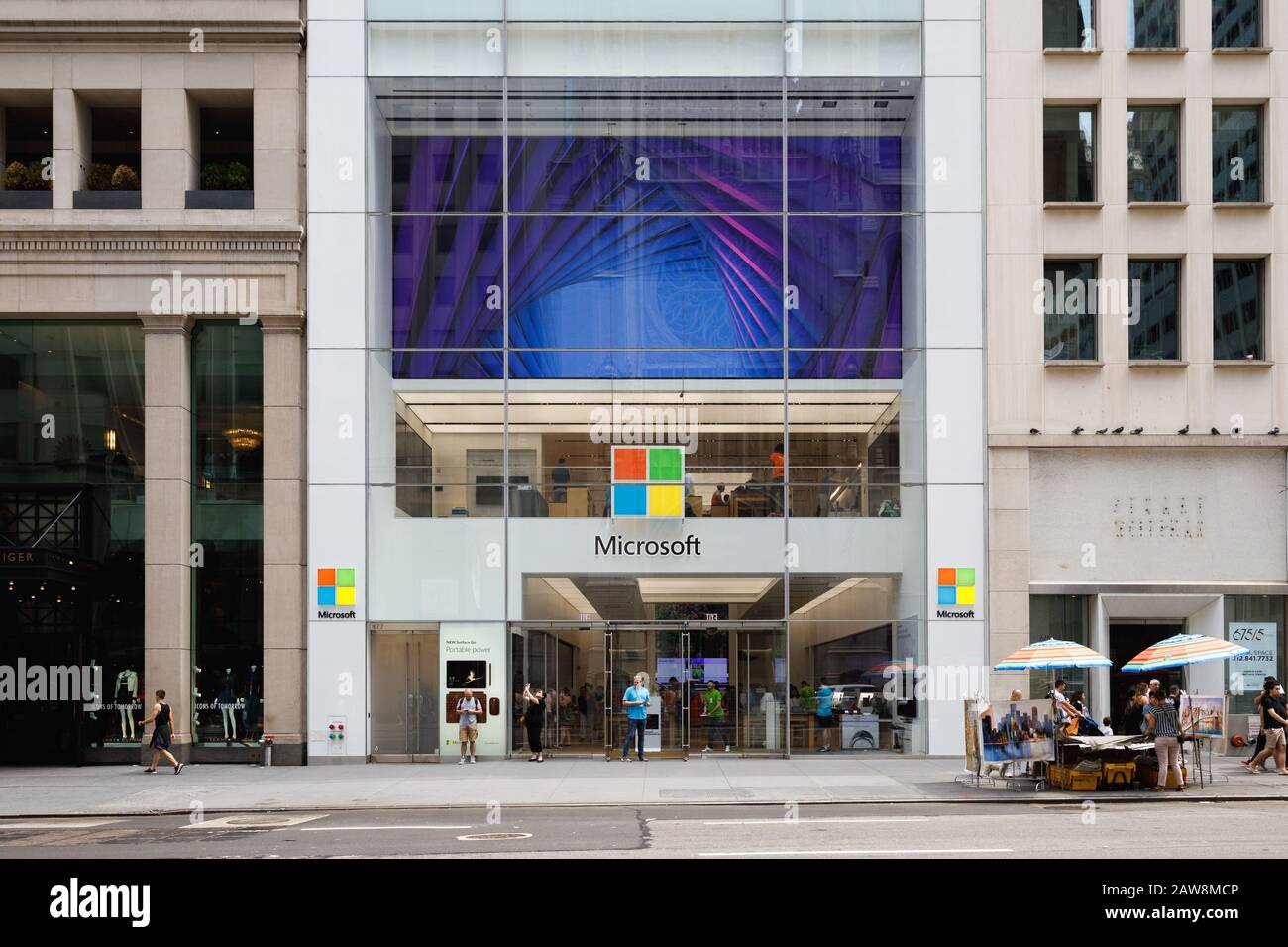 Microsoft new york city hi-res stock photography and images - Alamy