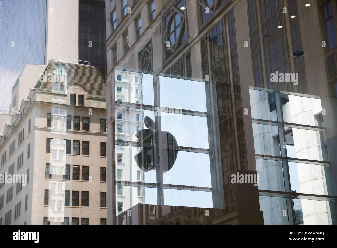 Apple logo vector hi-res stock photography and images - Alamy