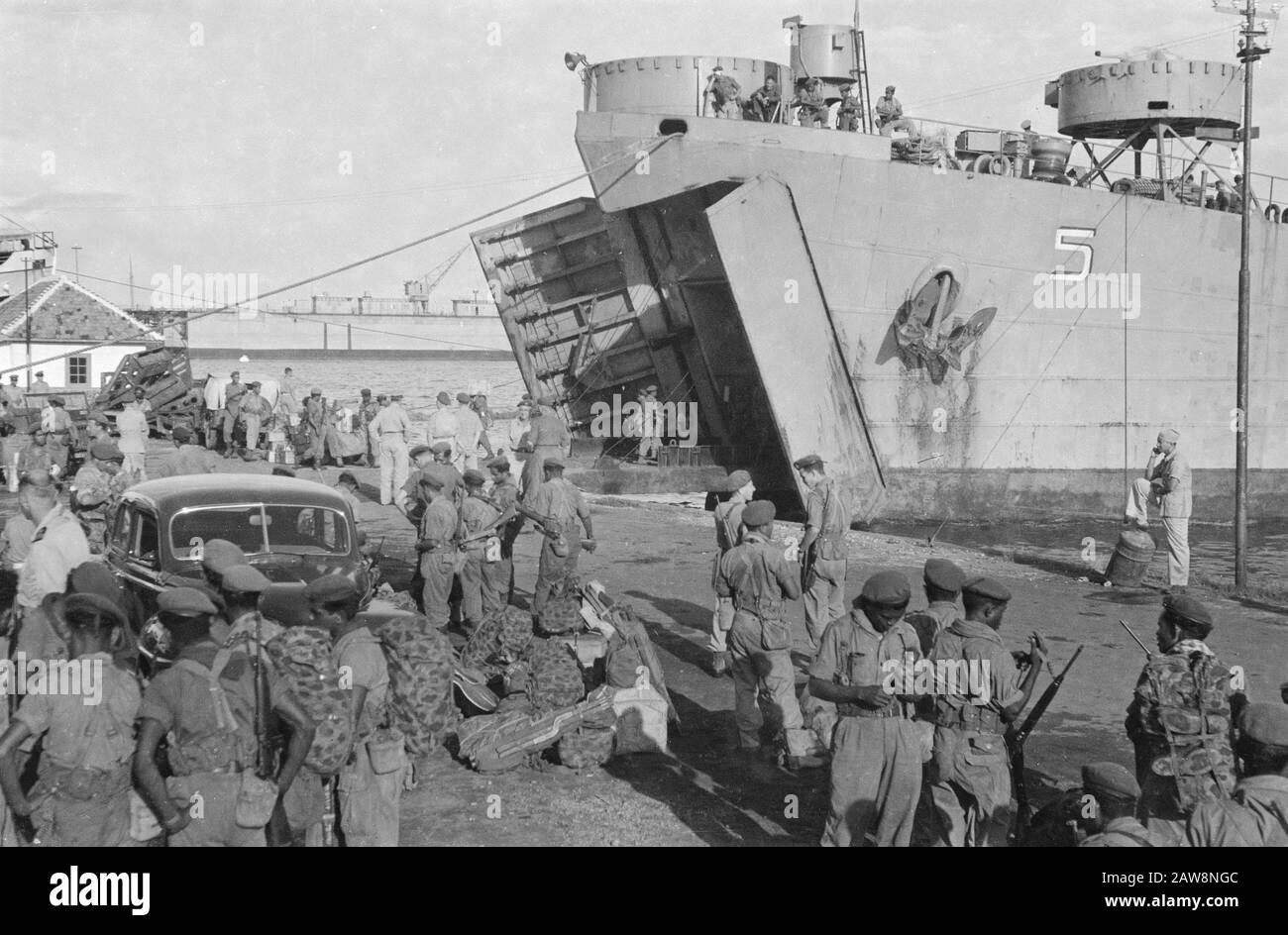 Check Corps Special Forces (KST) to Priok [Landing Craft (LCT) on the ...