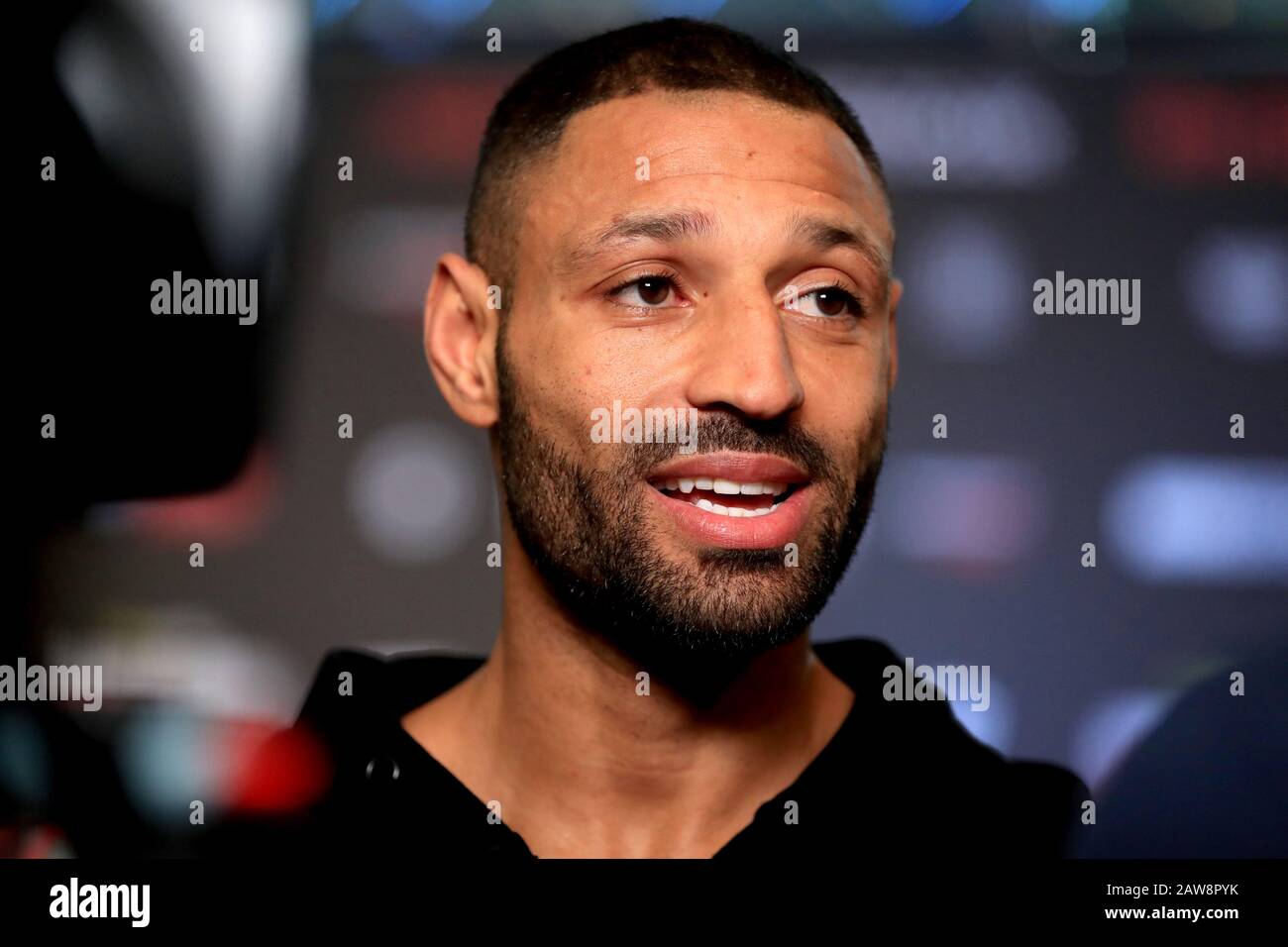 Kell Brook during the weigh-in at the Millennium Gallery, Sheffield ...