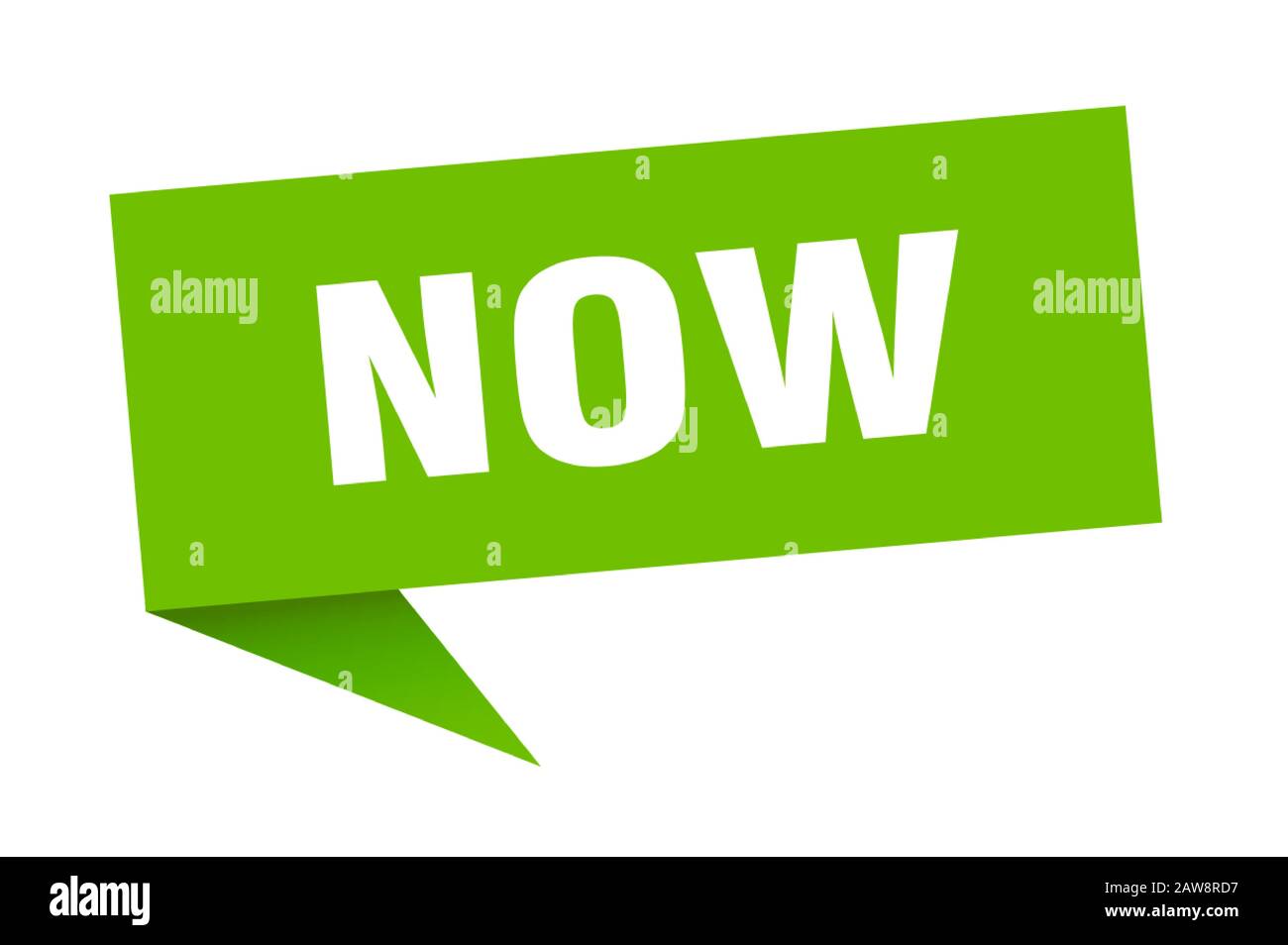now speech bubble. now ribbon sign. now banner Stock Vector Image & Art ...