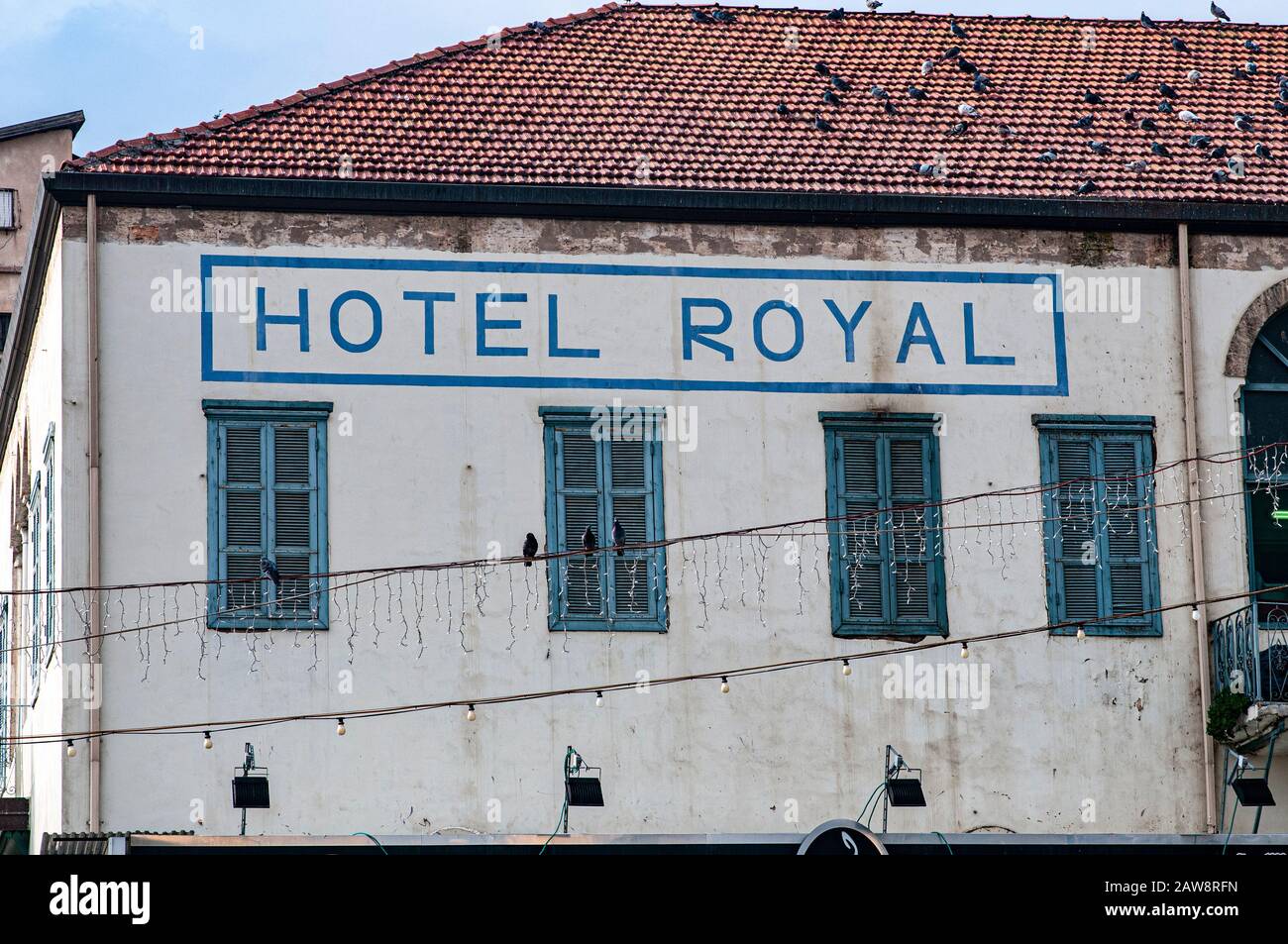 Hotel Royal, Nazareth, Israel is located in front of the Basilica of ...