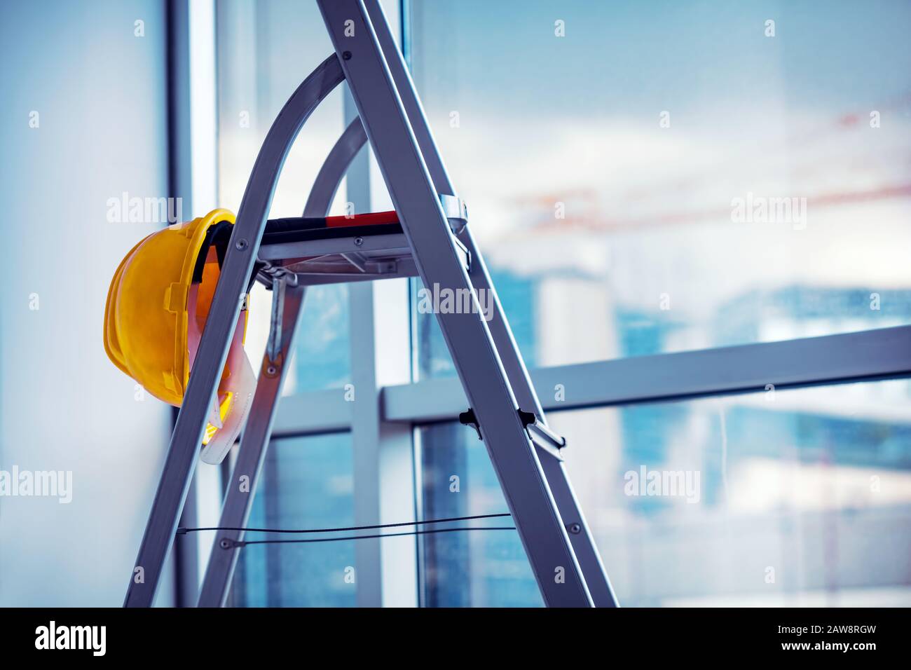 Construction site, renovation in the apartment, overhaul in the office ...