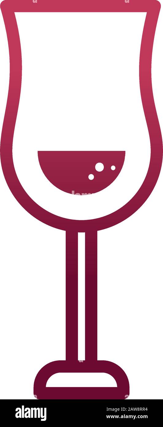 Isolated wine cup vector design Stock Vector Image & Art - Alamy