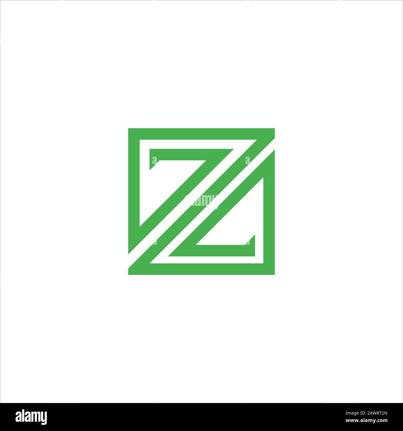 initial letter z logo vector design Stock Vector Image & Art - Alamy