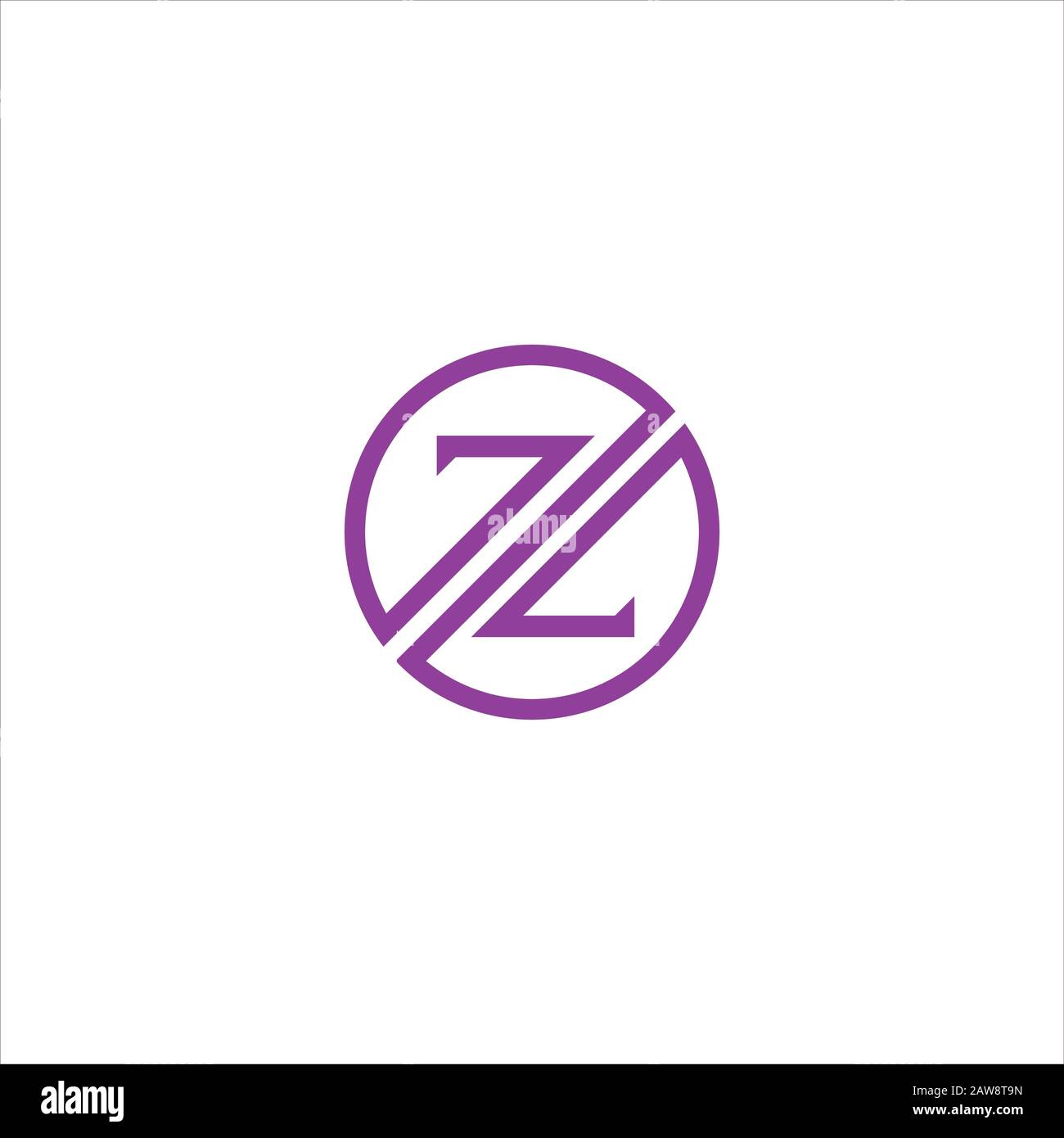 initial letter z logo vector design Stock Vector Image & Art - Alamy