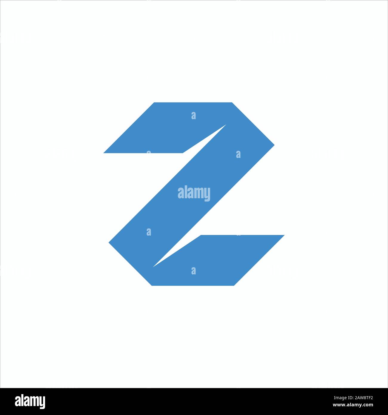 initial letter z logo vector design Stock Vector Image & Art - Alamy