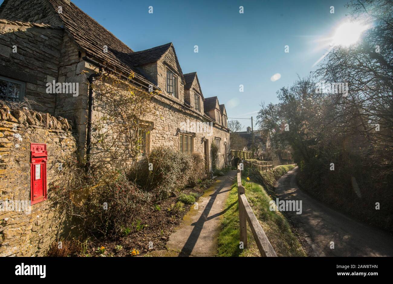 Spring at Rag Mill wood, Slaughterford, Wiltshire Stock Photo - Alamy