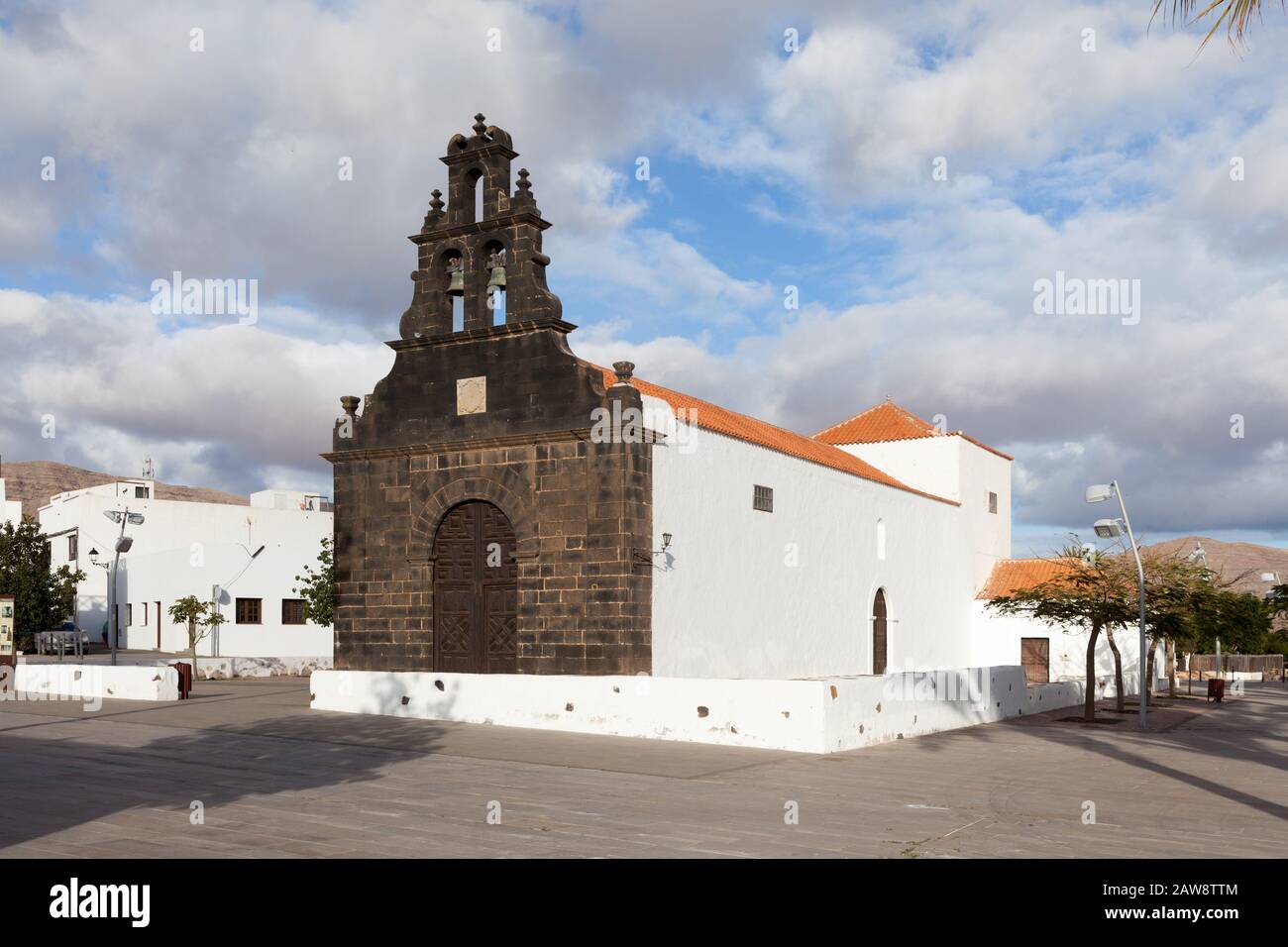 Iglesia de Santa Ana, Casillas del Ángel, Fuerteventura, Canary Islands ...
