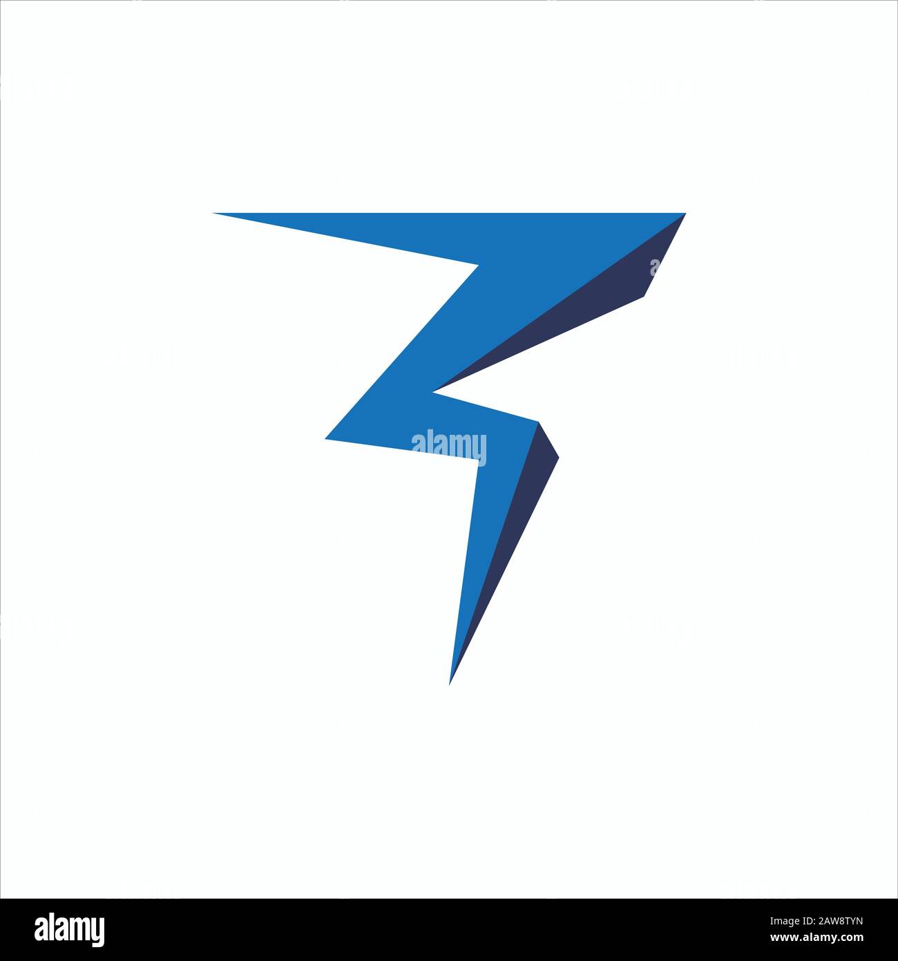 initial letter z logo vector design Stock Vector Image & Art - Alamy