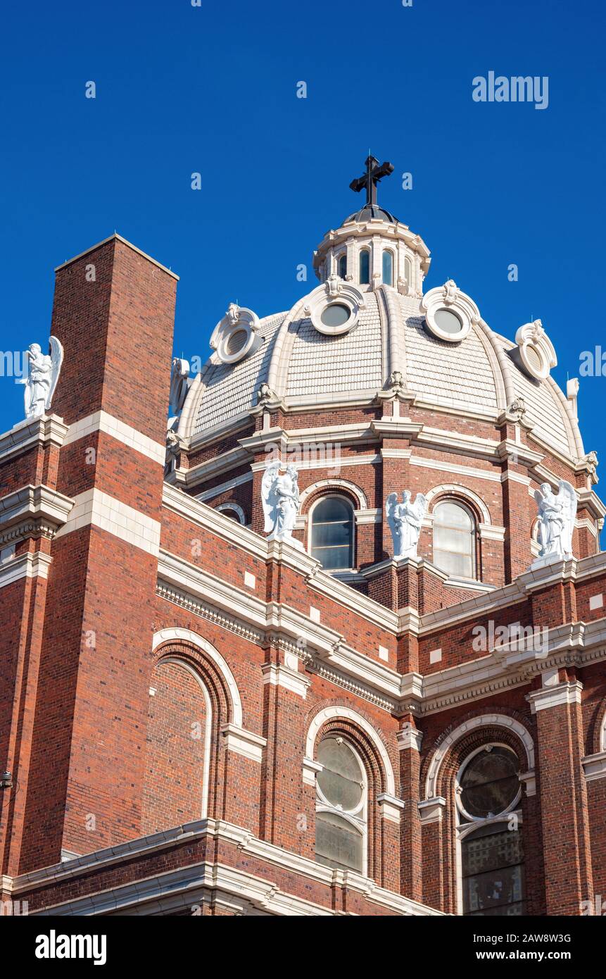 landmark renaissance style church dome and cupola in bucktown ...