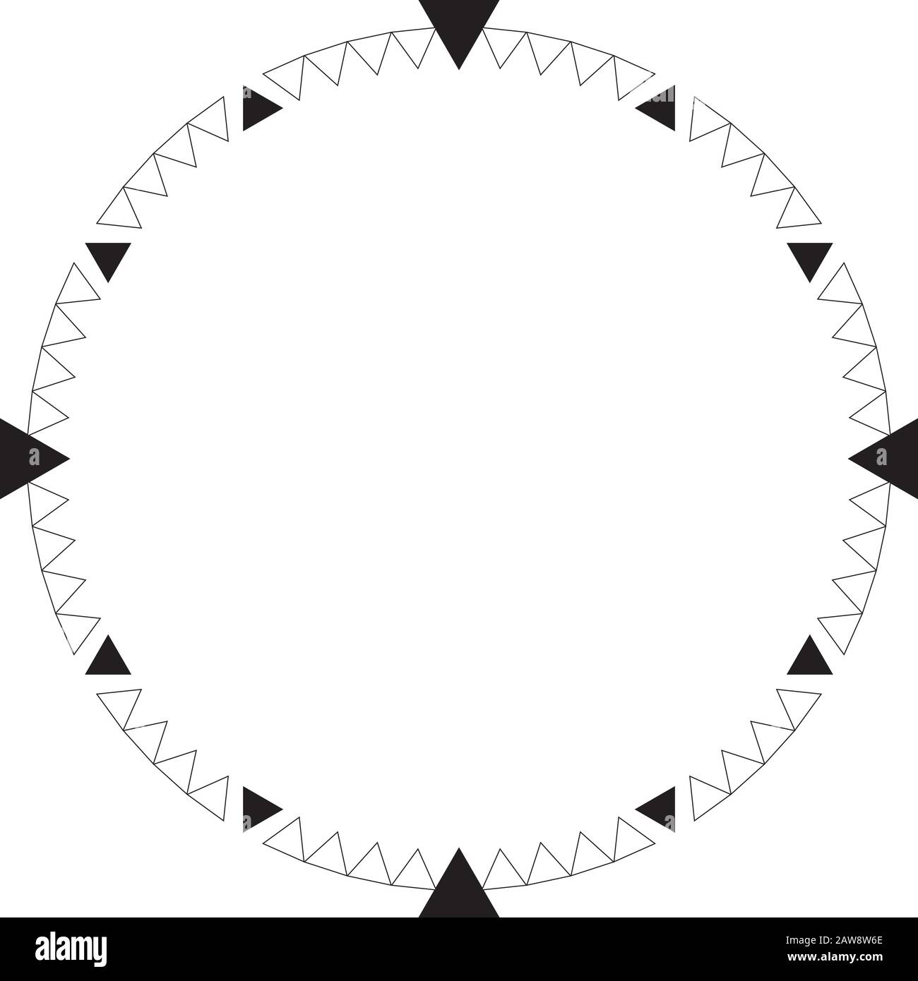 Negative triangle hi-res stock photography and images - Alamy