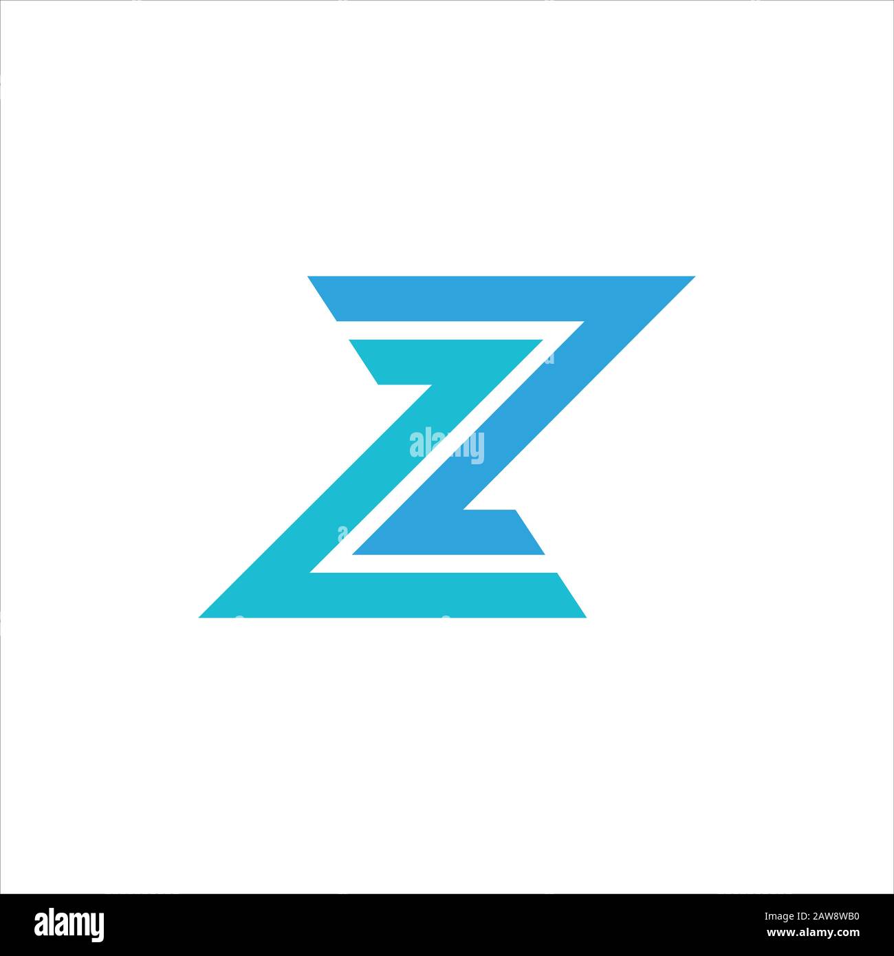 initial letter z logo vector design Stock Vector Image & Art - Alamy