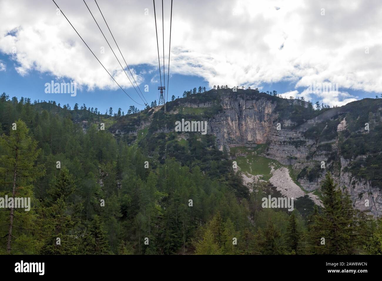 Dachstein-Krippenstein ropeway - a famous tourist destination of ...