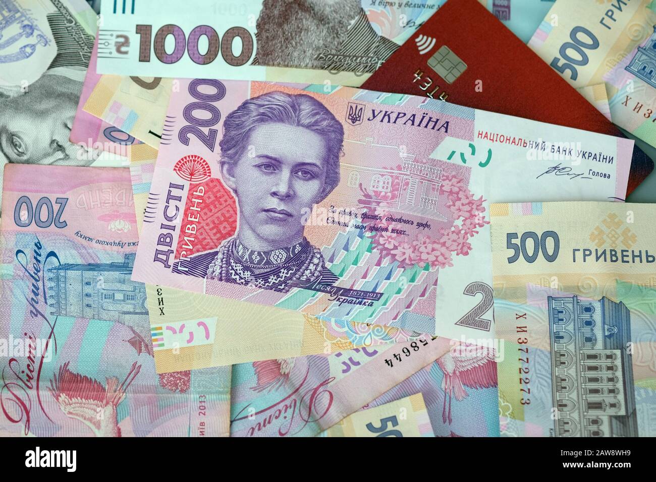 The national Ukrainian currency is in hryvnias. Ukrainian banknotes and ...