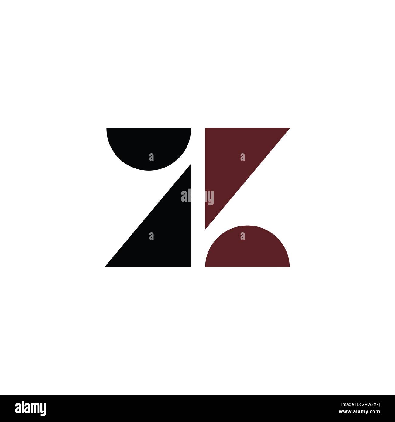 initial letter z logo vector design Stock Vector Image & Art - Alamy