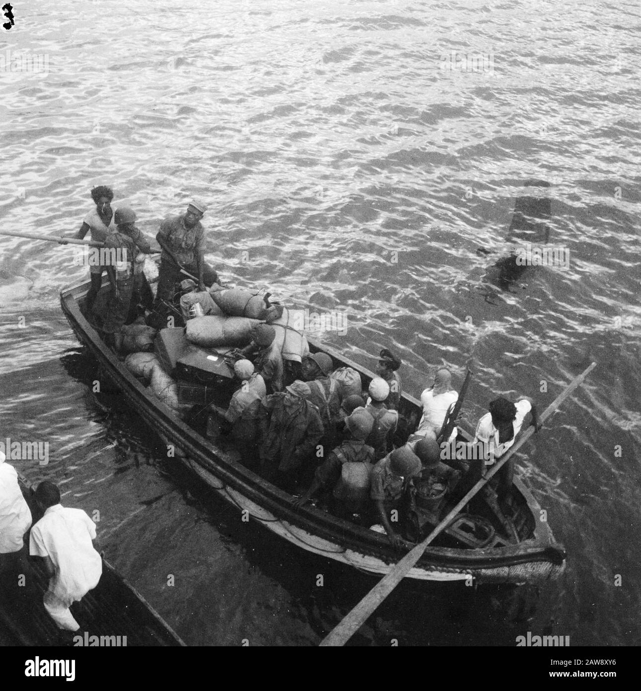 Cargo ship from military Black and White Stock Photos & Images - Alamy