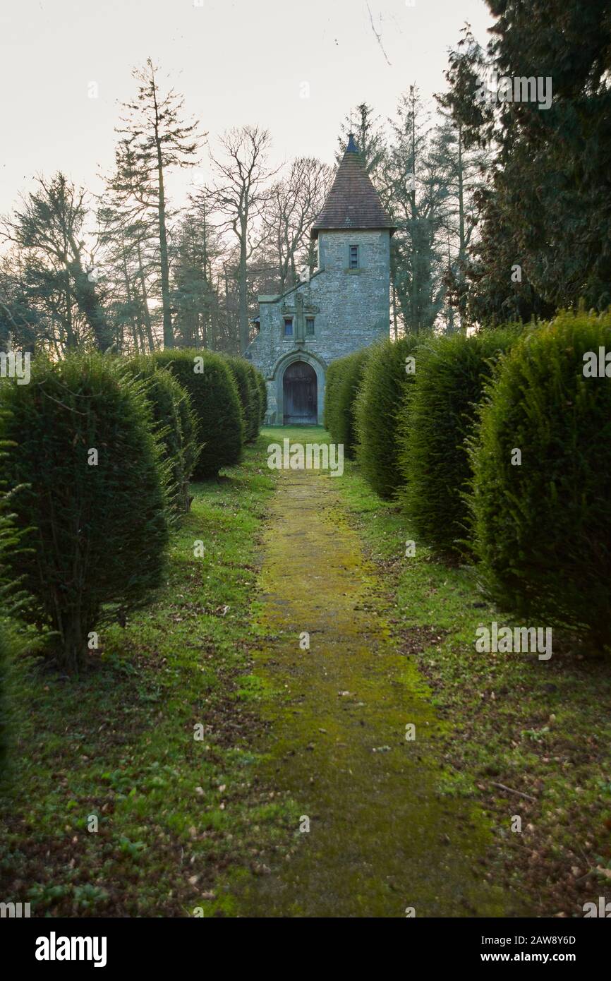 Chapel of rest in the North Yorkshire Village of Brompton By Sawdon ...