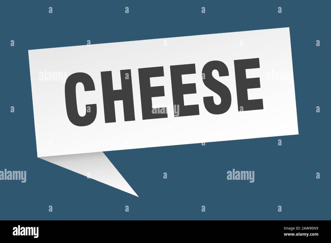 cheese speech bubble. cheese ribbon sign. cheese banner Stock Vector ...
