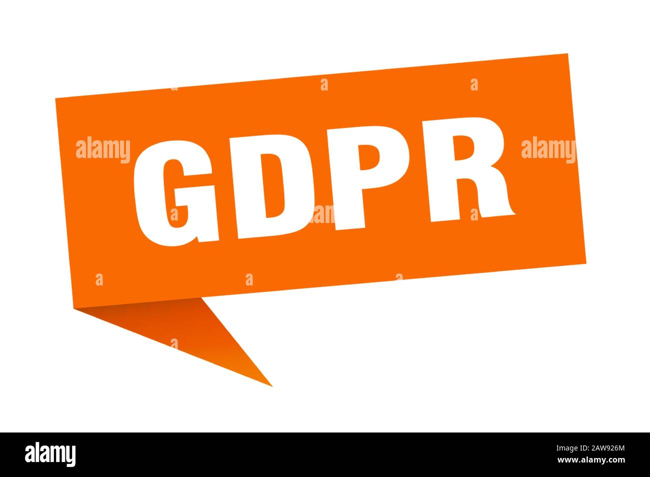 gdpr speech bubble. gdpr ribbon sign. gdpr banner Stock Vector Image ...