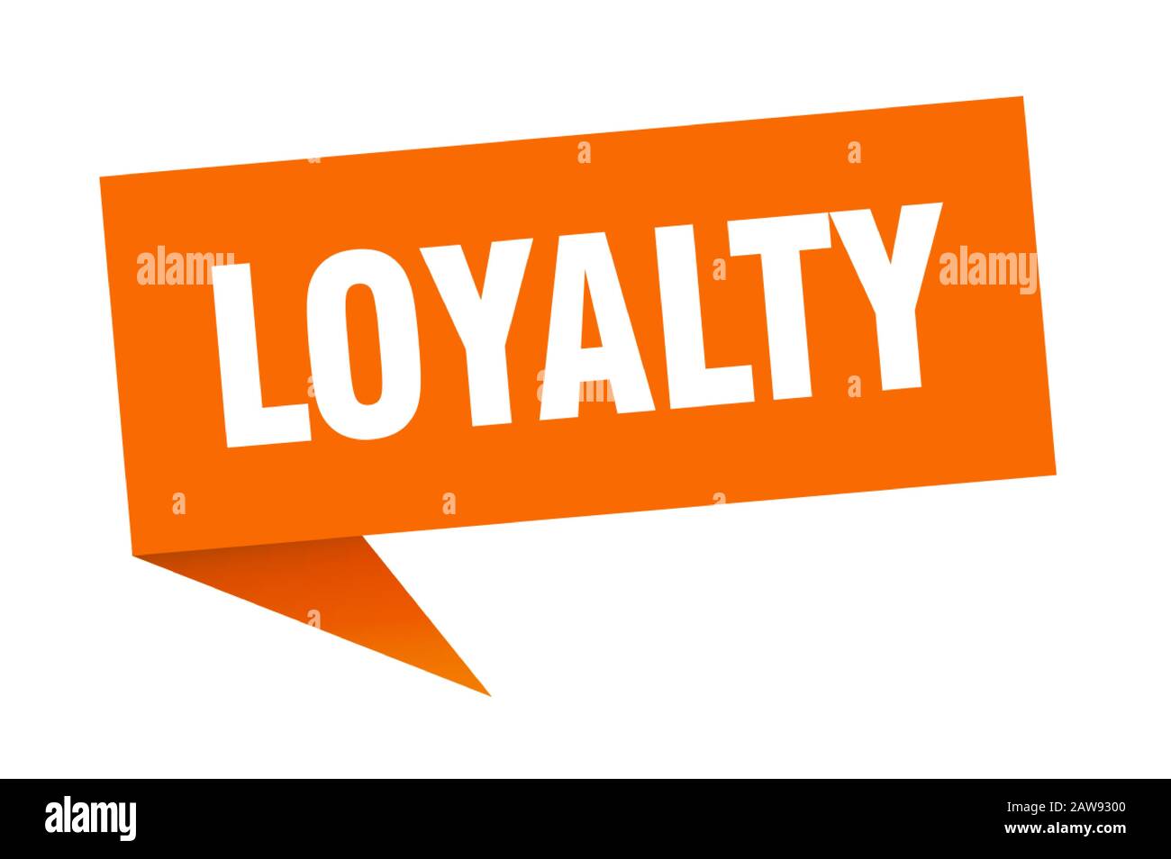 loyalty speech bubble. loyalty ribbon sign. loyalty banner Stock Vector ...