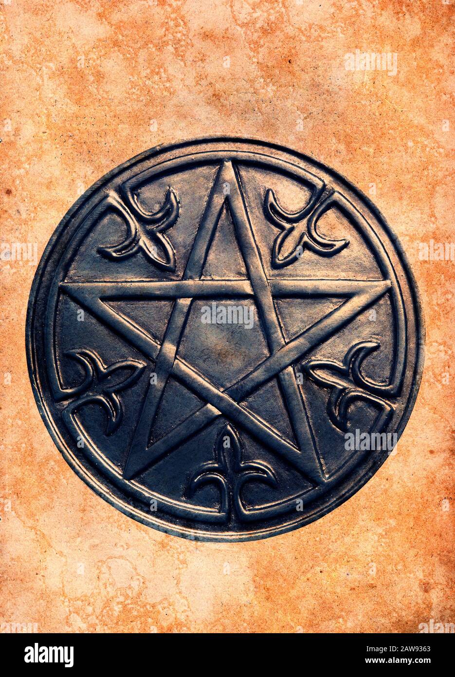 Magic pentacle hi-res stock photography and images - Alamy