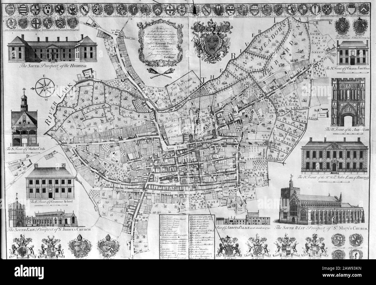 Bury map hi-res stock photography and images - Alamy