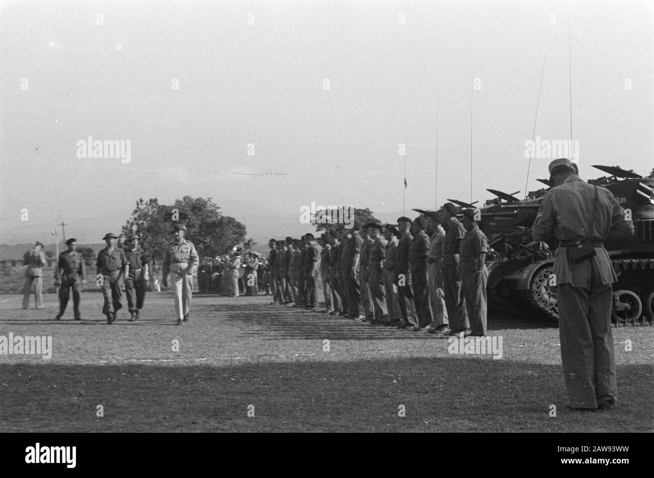 Presentation of awards to major and lieutenant Luchsinger Forest ...