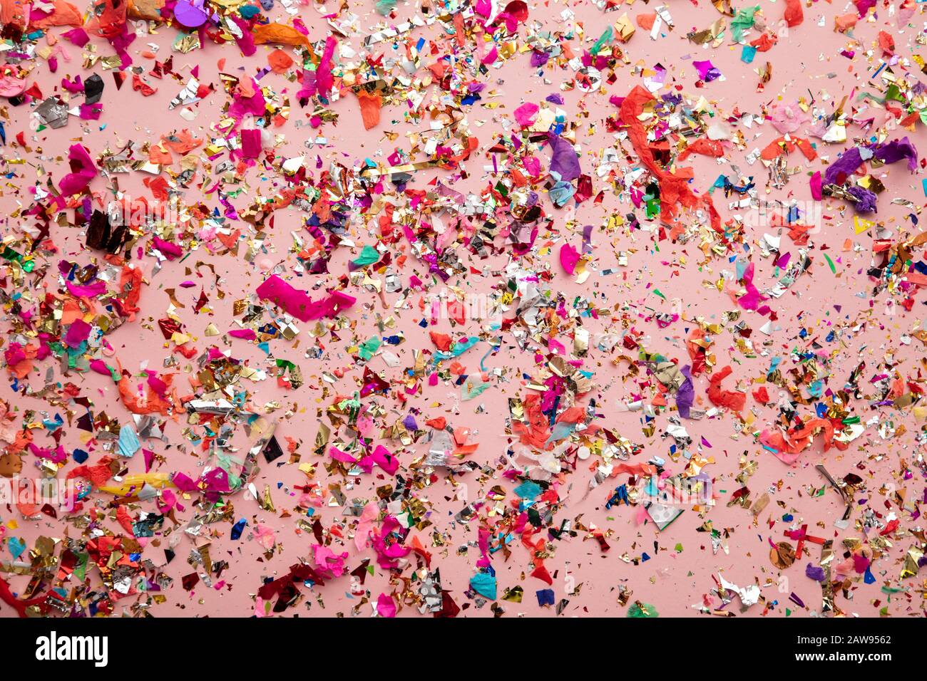 Bright colourful party sparkling party confetti background Stock Photo ...