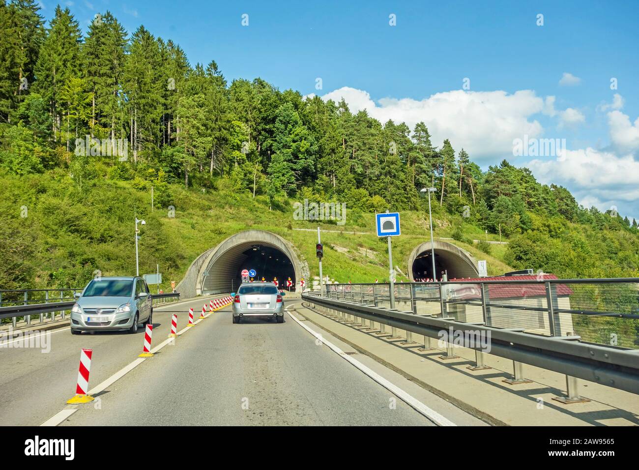 Entrance exit of highway hi-res stock photography and images - Alamy