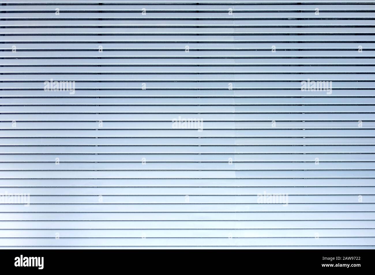 Grey blue metal / aluminium material background - horizontal lamellae ...