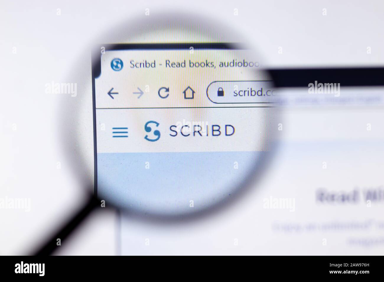 Scribd logo hi-res stock photography and images - Alamy