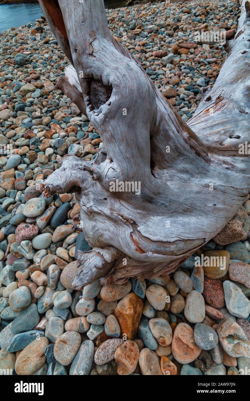 Little Hunters Beach, Acadia National Park, Maine Stock Photo - Alamy