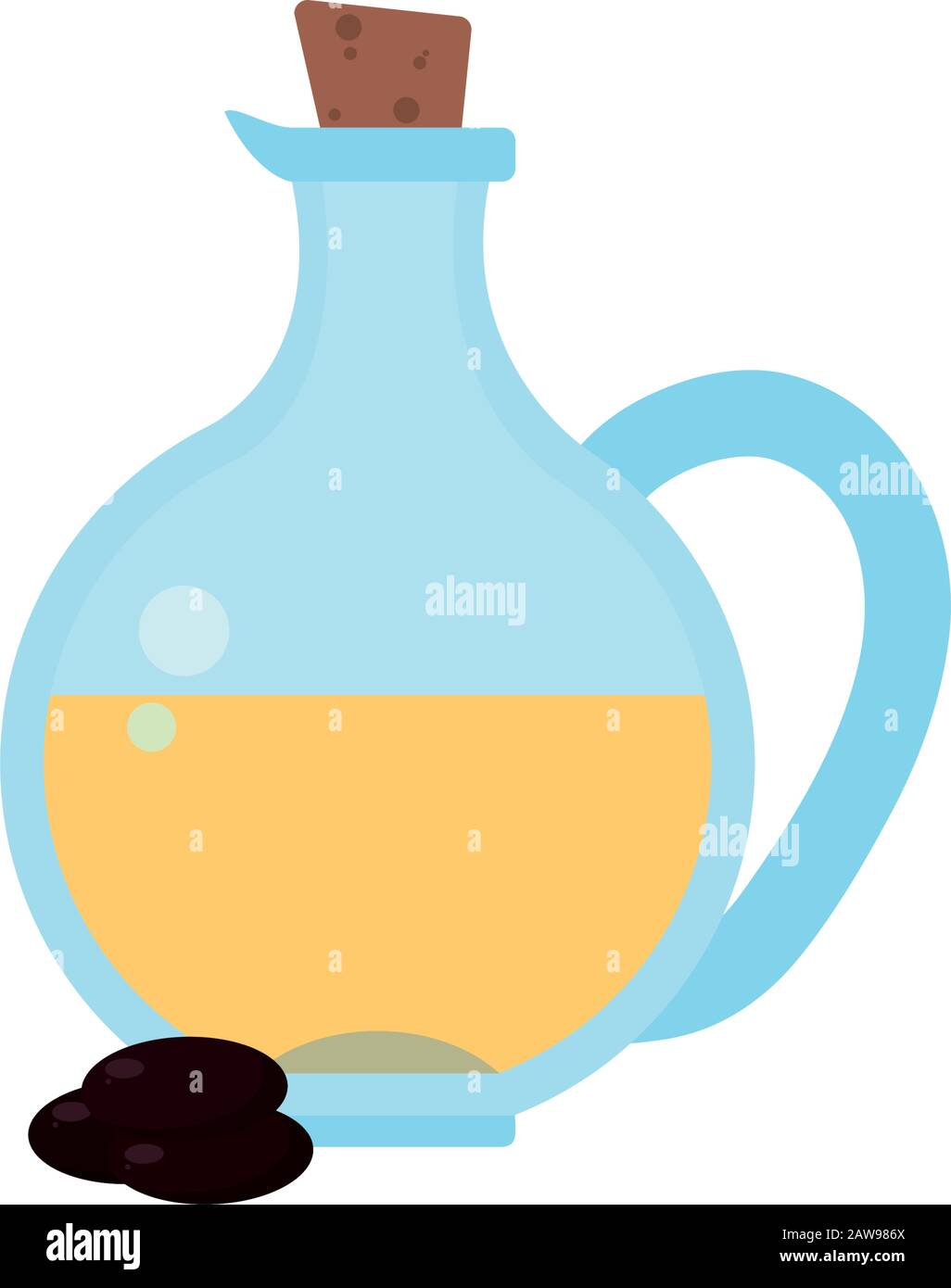 Isolated olive oil jar vector design Stock Vector Image & Art - Alamy