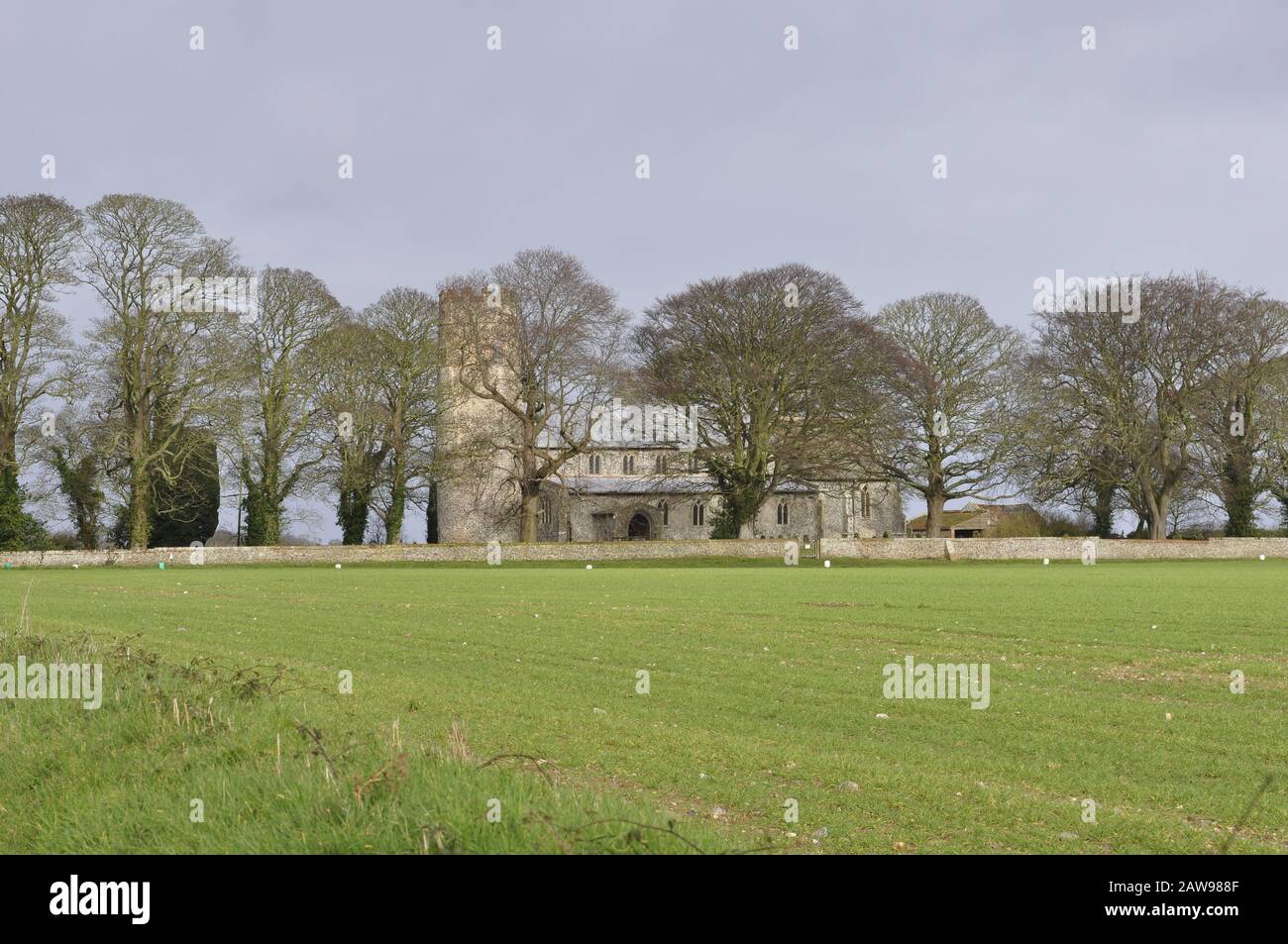 St Margaret's church, Witton, north Norfolk, England, UK Stock Photo ...
