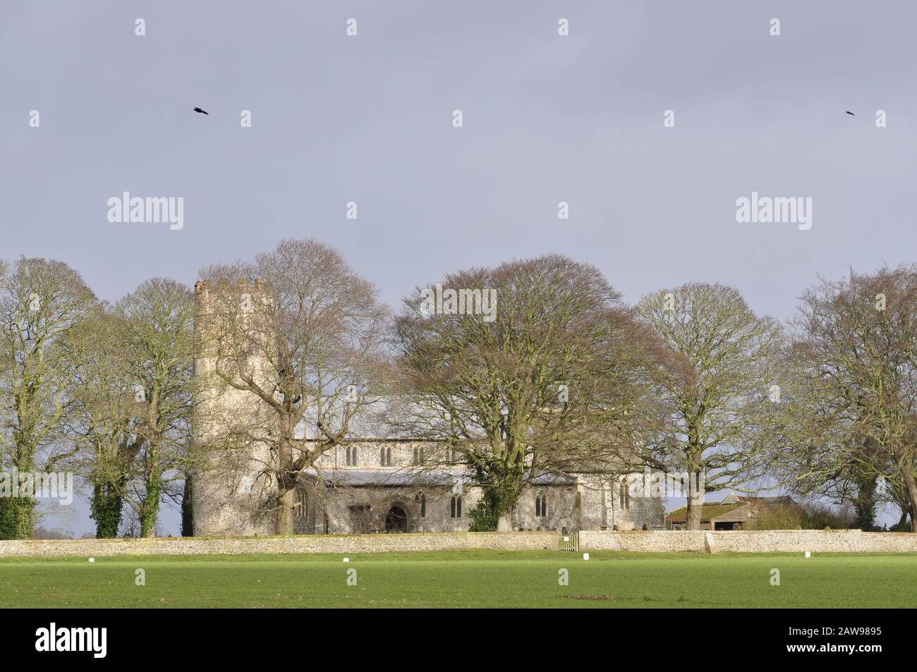 St Margaret's church, Witton, north Norfolk, England, UK Stock Photo ...