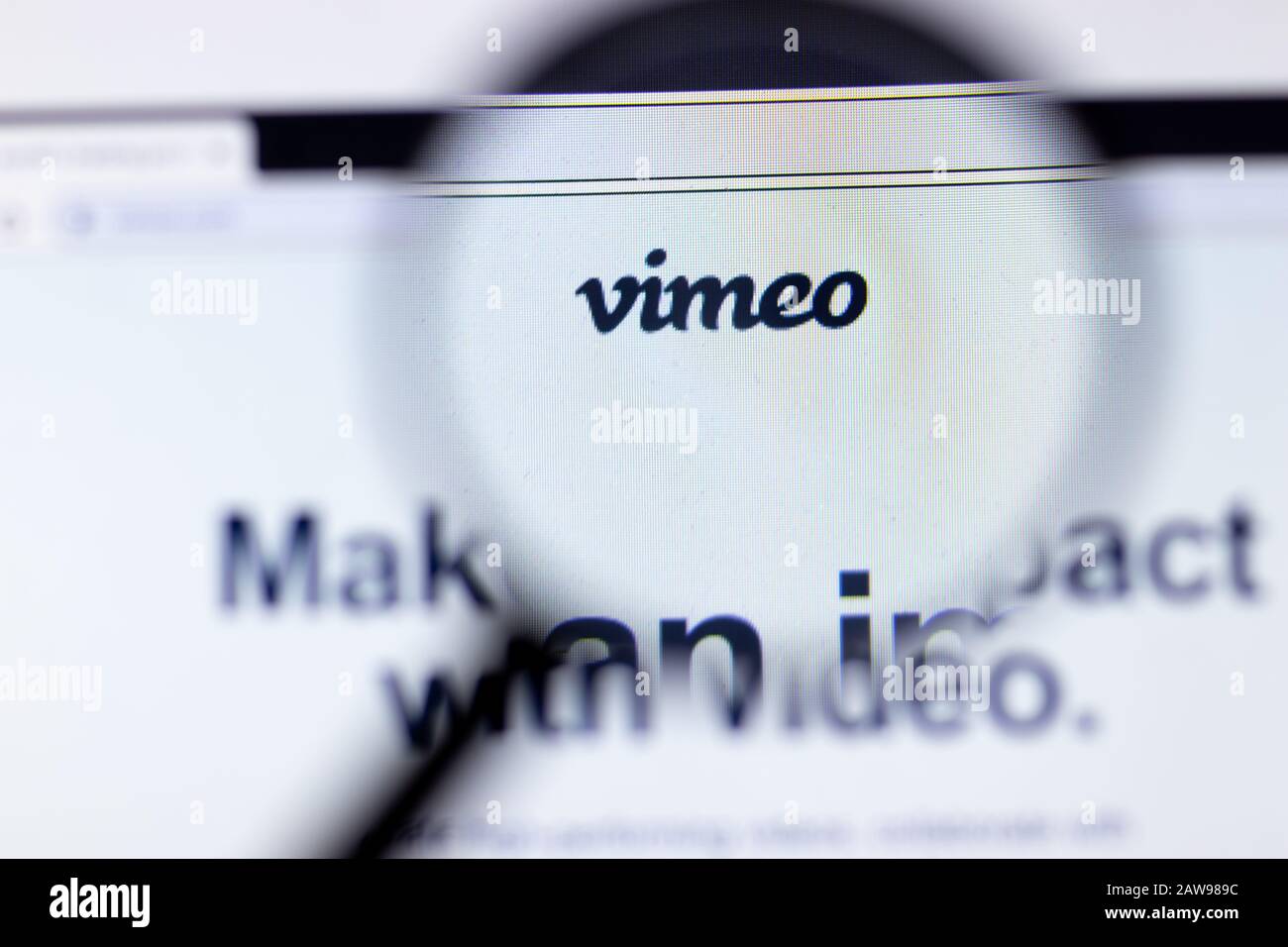 Vimeo icon logo hi-res stock photography and images - Alamy