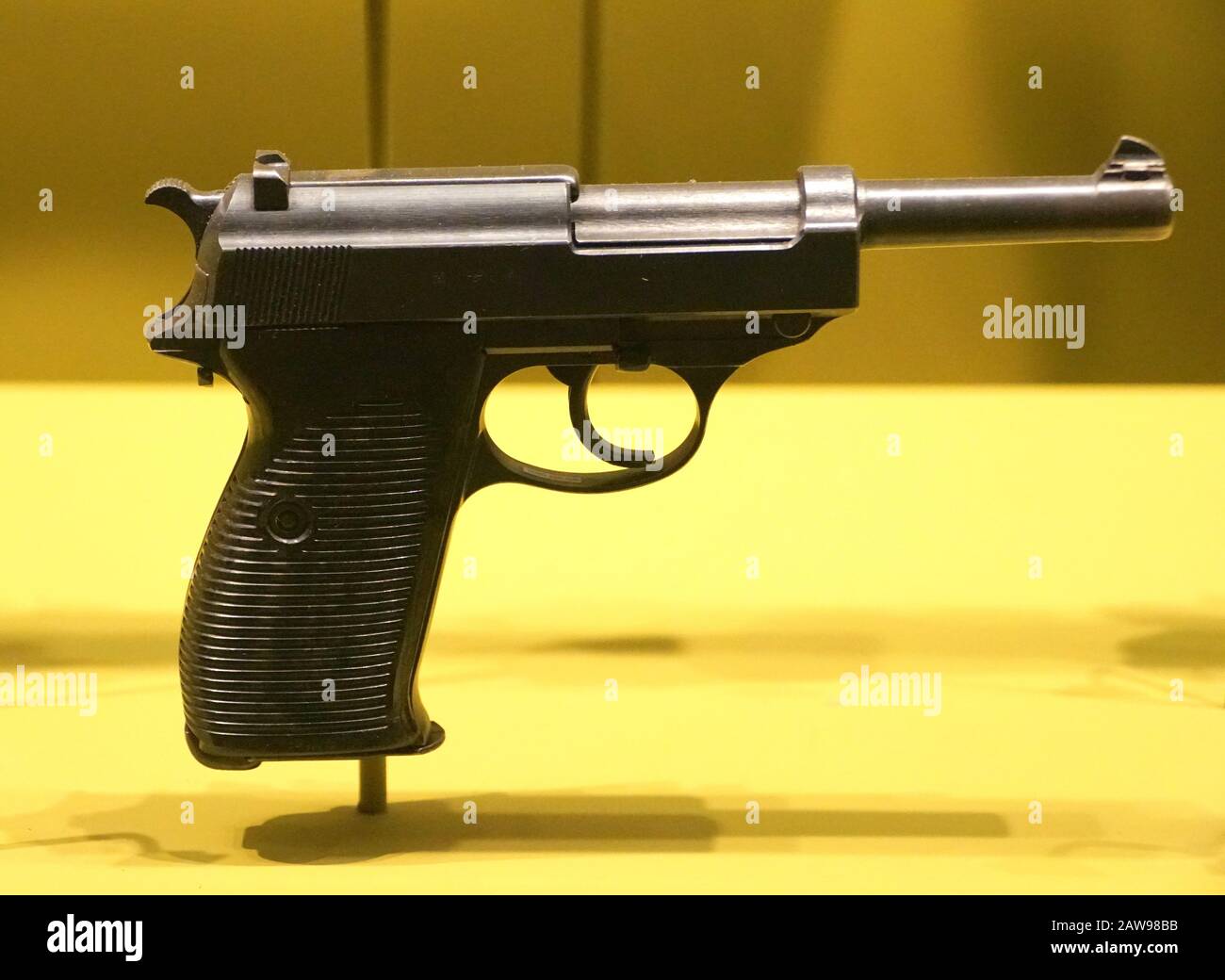 New Orleans, Louisiana, U.S.A - February 4, 2020 - The Walter P38 ...