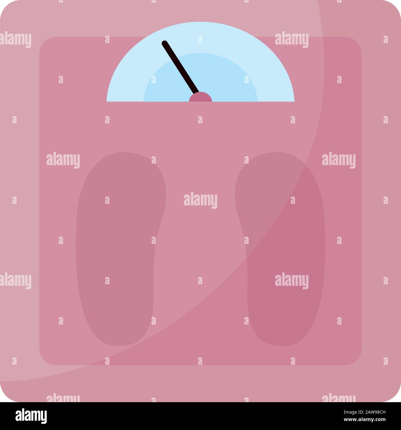 Isolated pink gym scale vector design Stock Vector Image & Art - Alamy