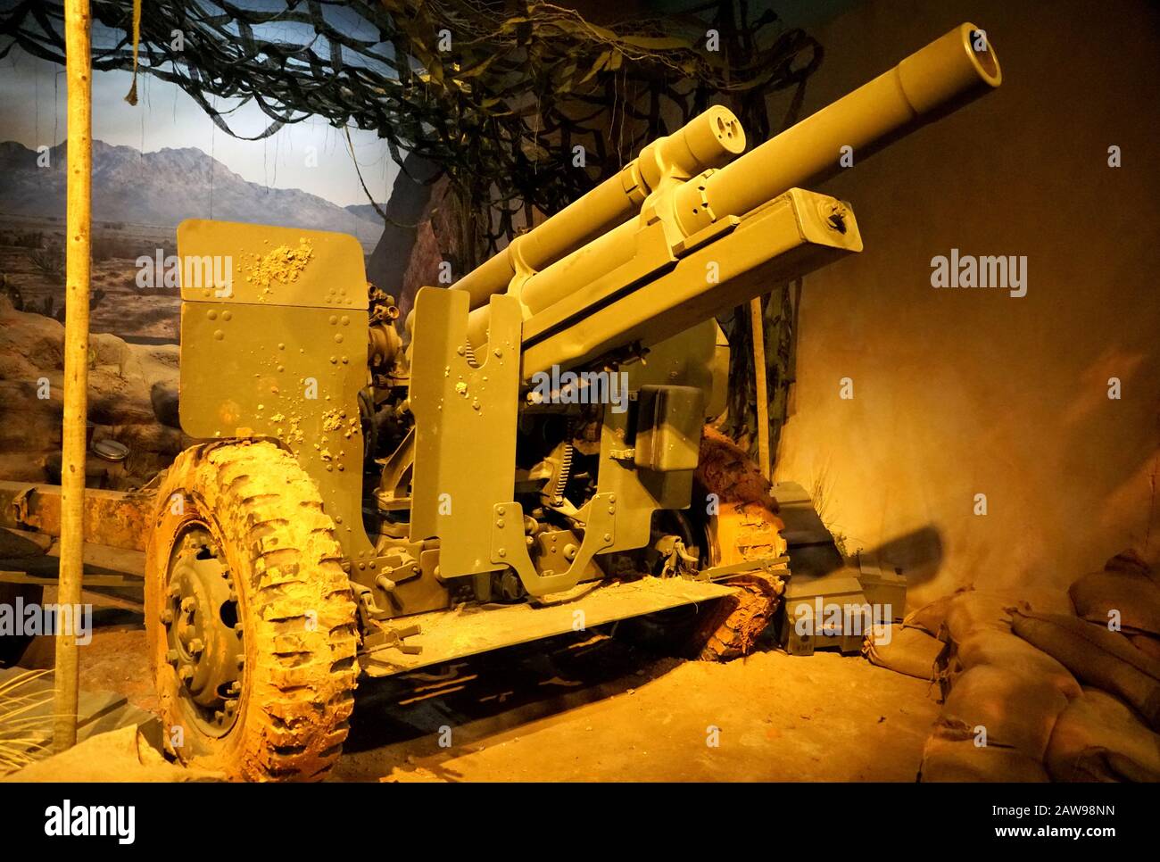 New Orleans, Louisiana, U.S.A - February 4, 2020 - The pack Howitzer ...