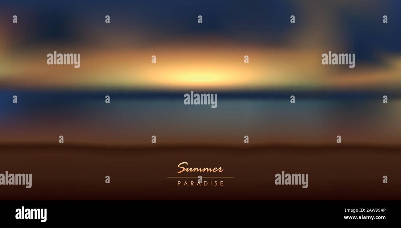 Magic island beach Stock Vector Images - Alamy