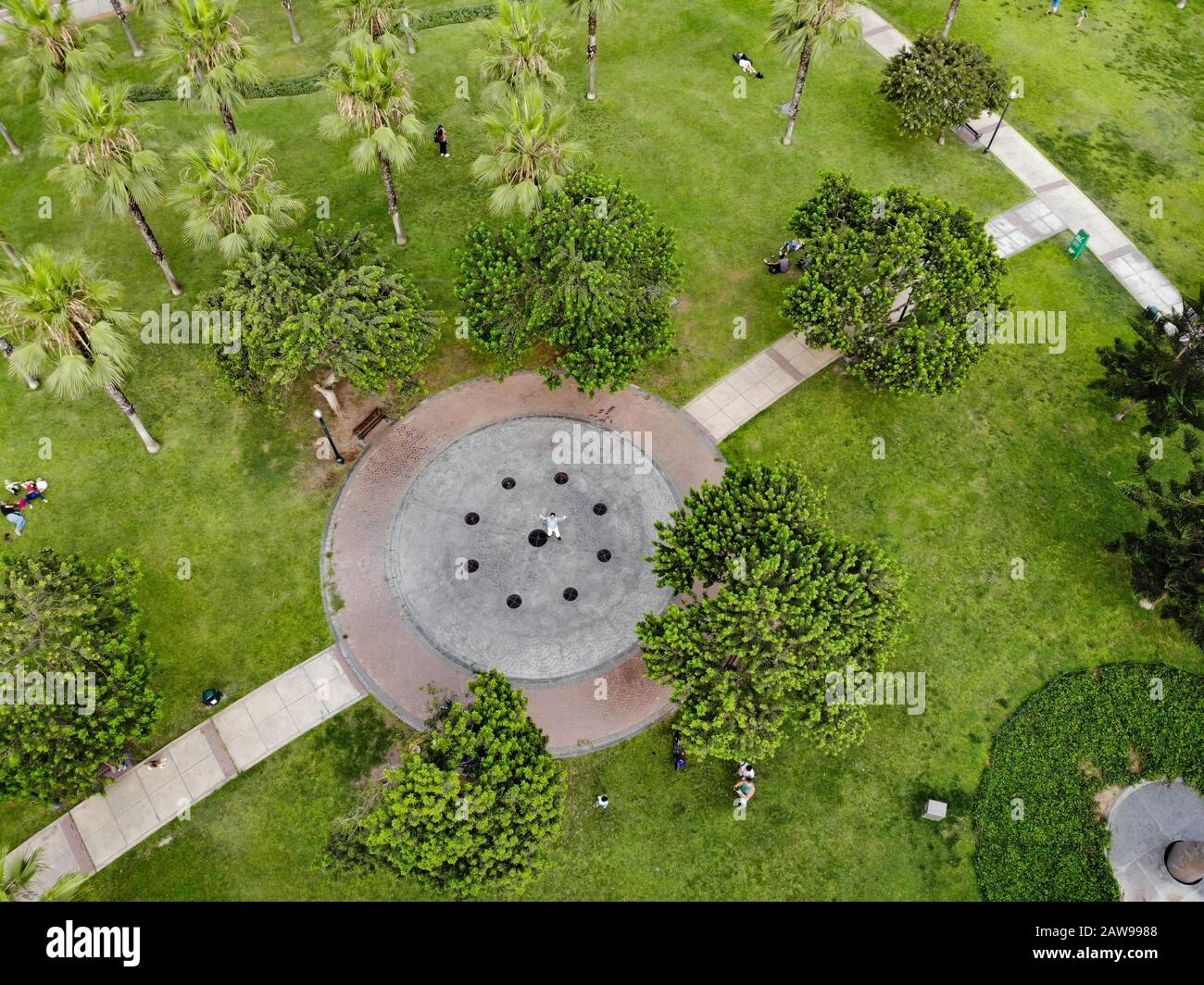 Sky view from the district of Miraflores in Lima Peru Stock Photo - Alamy