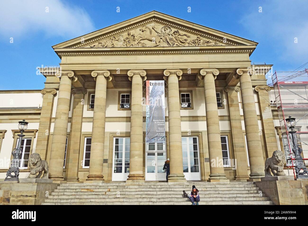 Stuttgart, Germany - November 1, 2015: Schloss Rosenstein (Castle ...