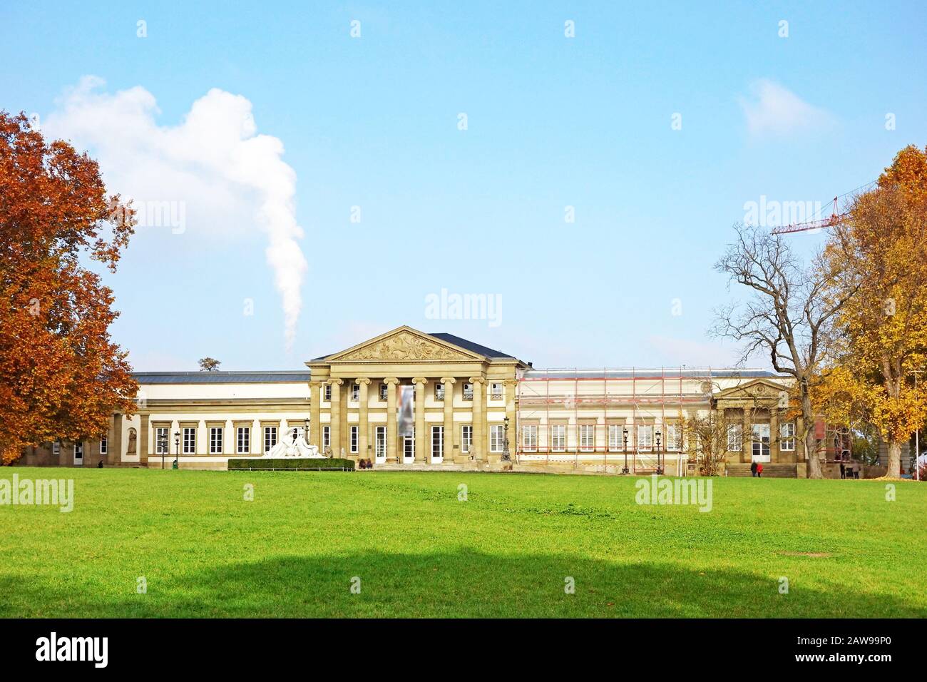 Schloss Rosenstein (Castle Rosenstein) located between Unterer ...