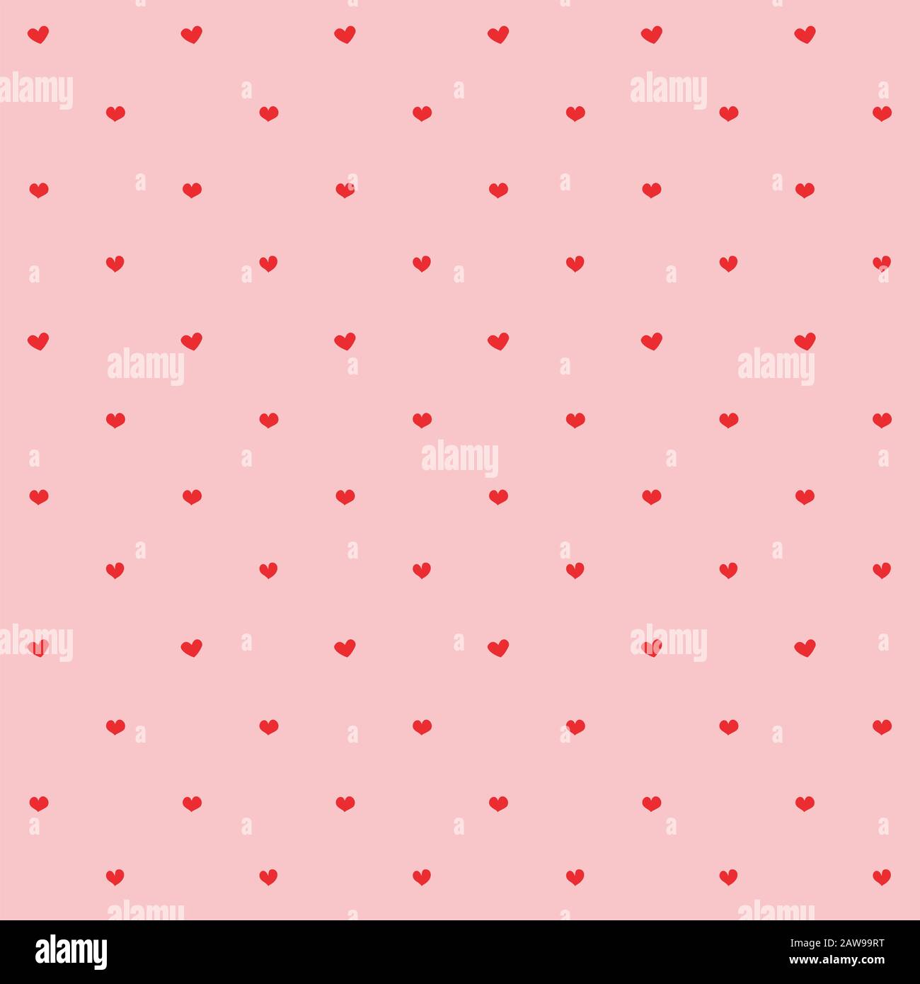 Heart shapes seamless pattern. Fascinating background for textiles ...